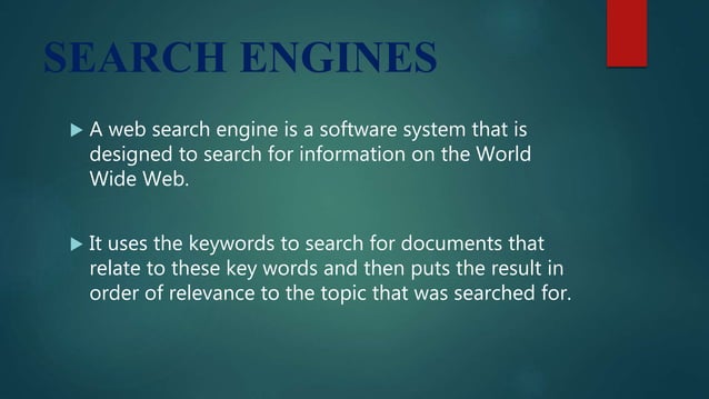 Search engine | PPT