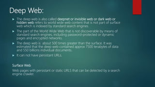 Search Engines & Web Browser & Internet & World wide Web (WWW) | PPTX