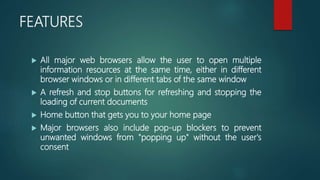 Search Engines & Web Browser & Internet & World wide Web (WWW) | PPTX