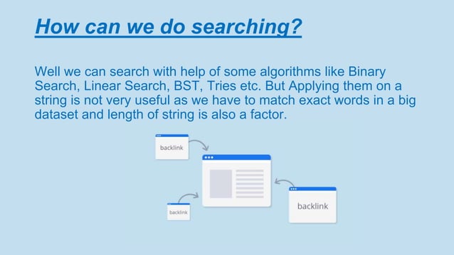 Search Engine using Natural Language Processing | PPT