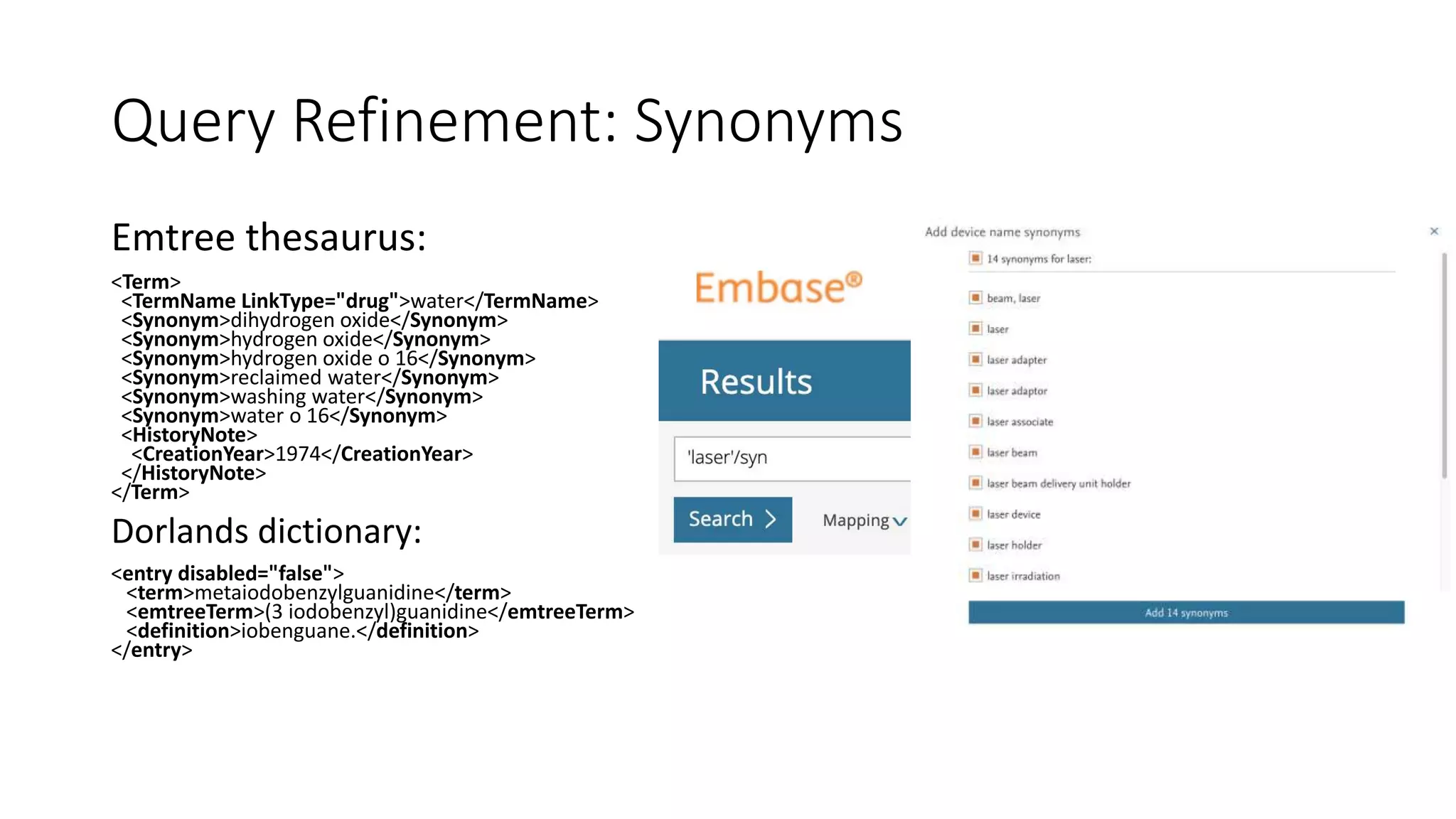 Search Engineering in EMBASE | PPTX
