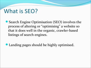 Search engine optimisation | PPT