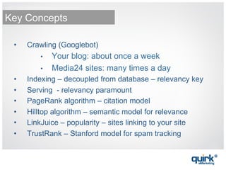 Search Engine Optimisation: A High Level View | PPT