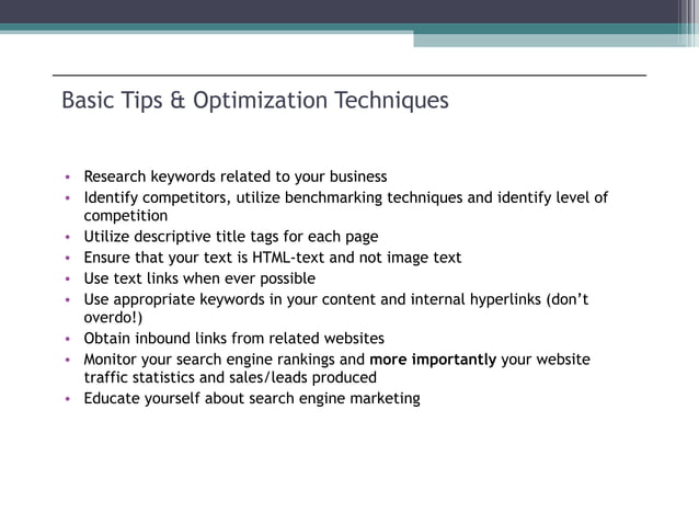 Search Engine Optimization | PPT