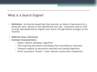 Search Engine Optimization | PPT