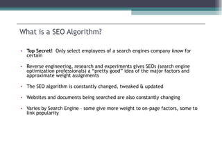 Search Engine Optimization | PPT
