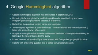 Search engine optimization | PPTX