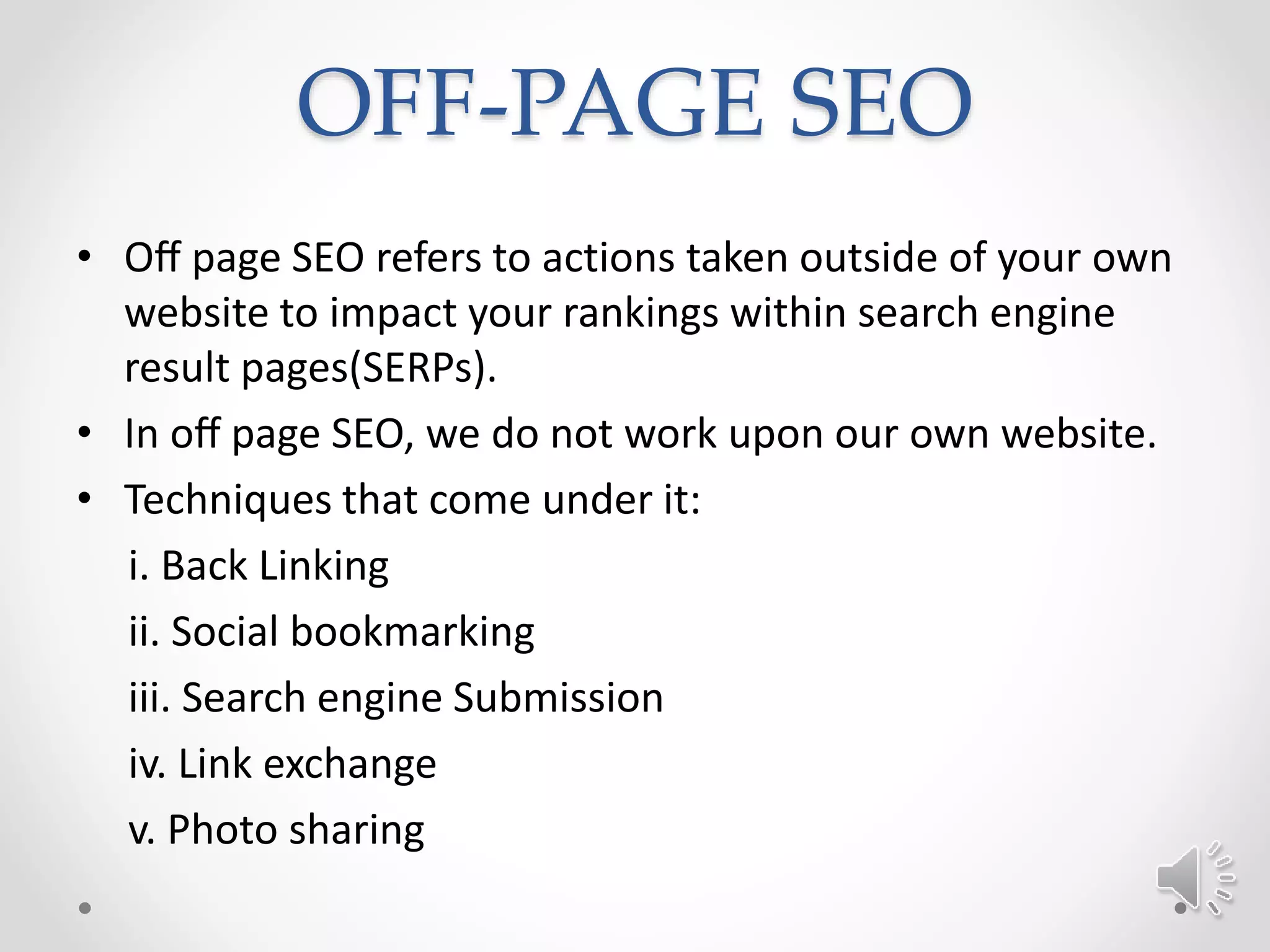 Search engine optimization | PPTX