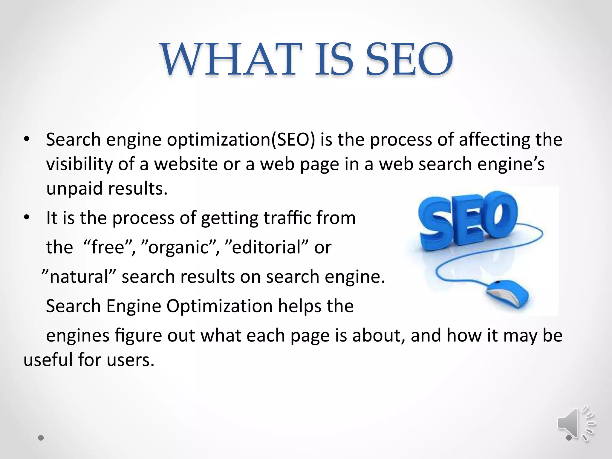 Search engine optimization | PPTX