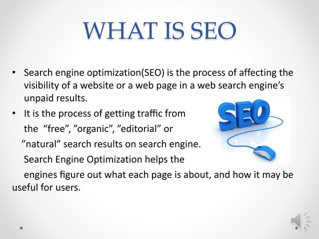 Search engine optimization | PPTX