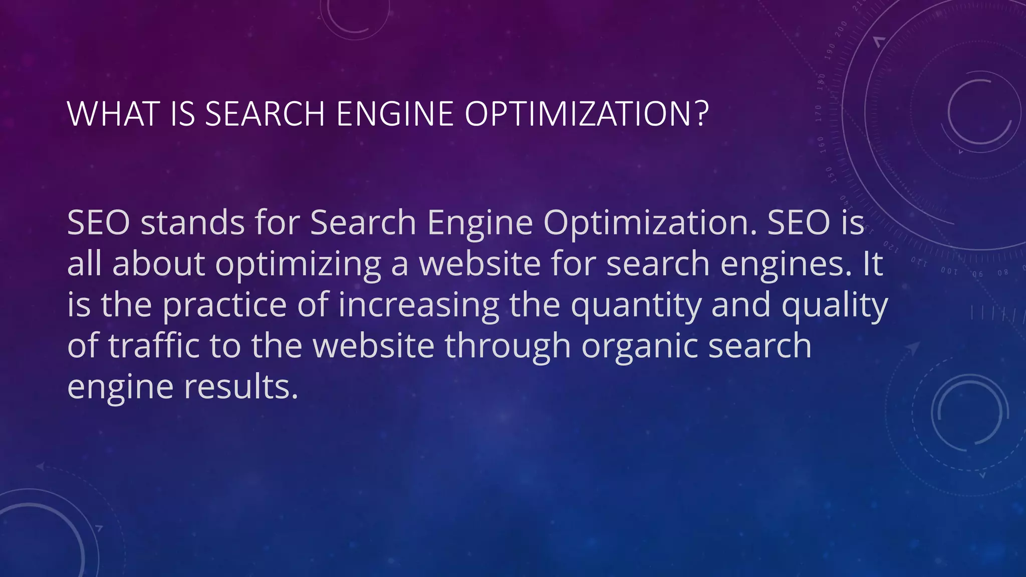 Search engine optimization | PPT