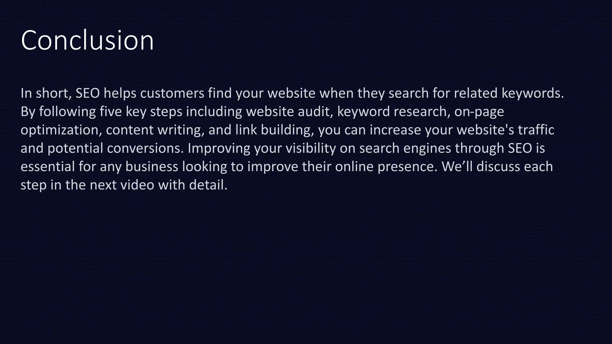 Introduction To Search Engine Optimization | PPT