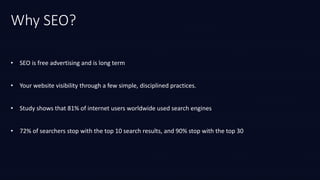 Introduction To Search Engine Optimization | PPT