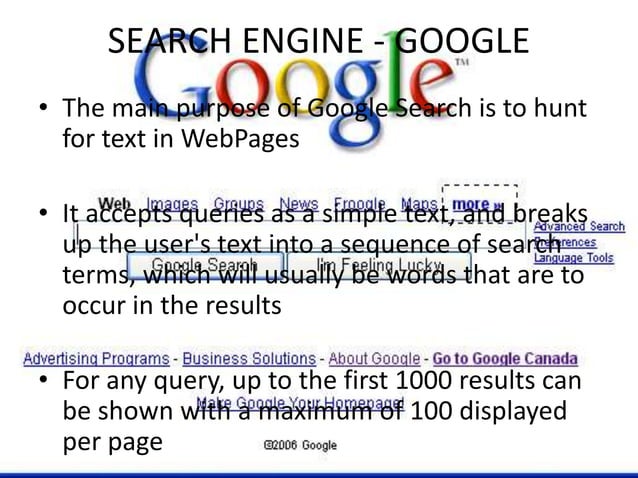 Search engine ppt | PPT