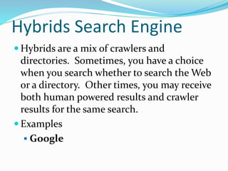 Search engine ppt | PPTX