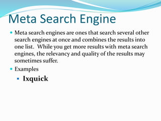 Search engine ppt | PPTX