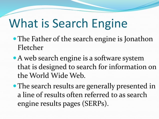 Search engine ppt | PPTX