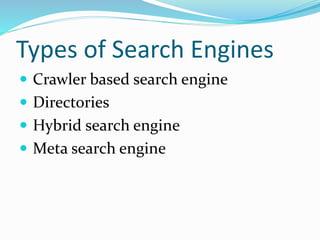 Search engine ppt | PPTX