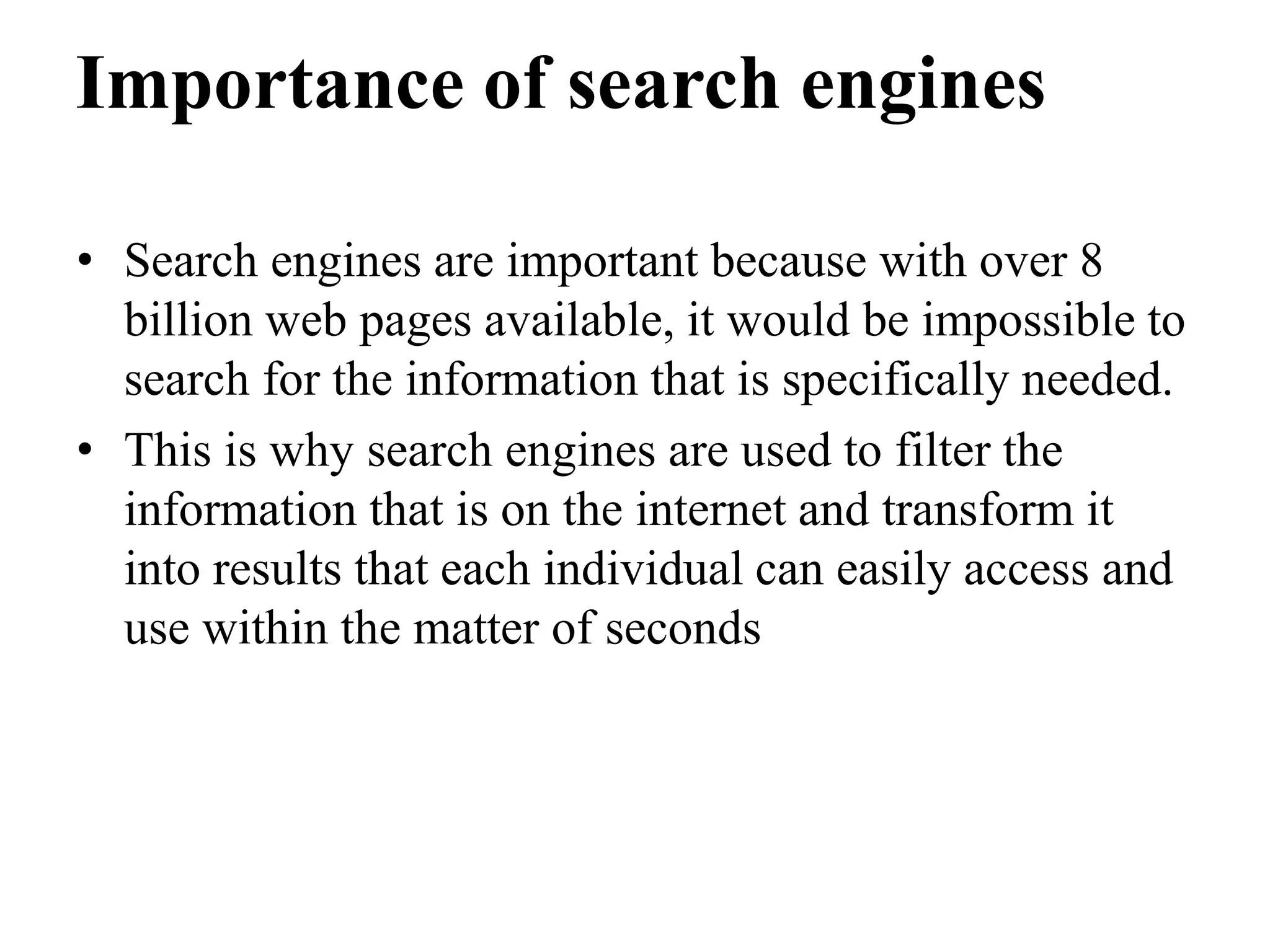 Search engine ppt | PPTX