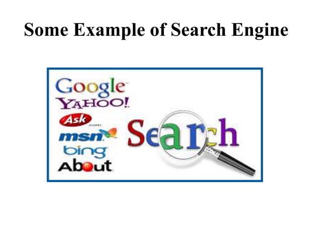 Search engine ppt | PPTX | Search | Internet
