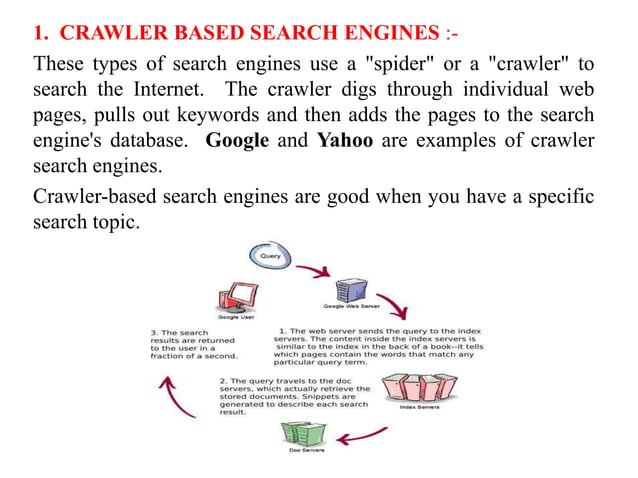 Search engine ppt | PPTX | Search | Internet