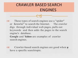 Search Engine PPT For Students and Professionals | PPT