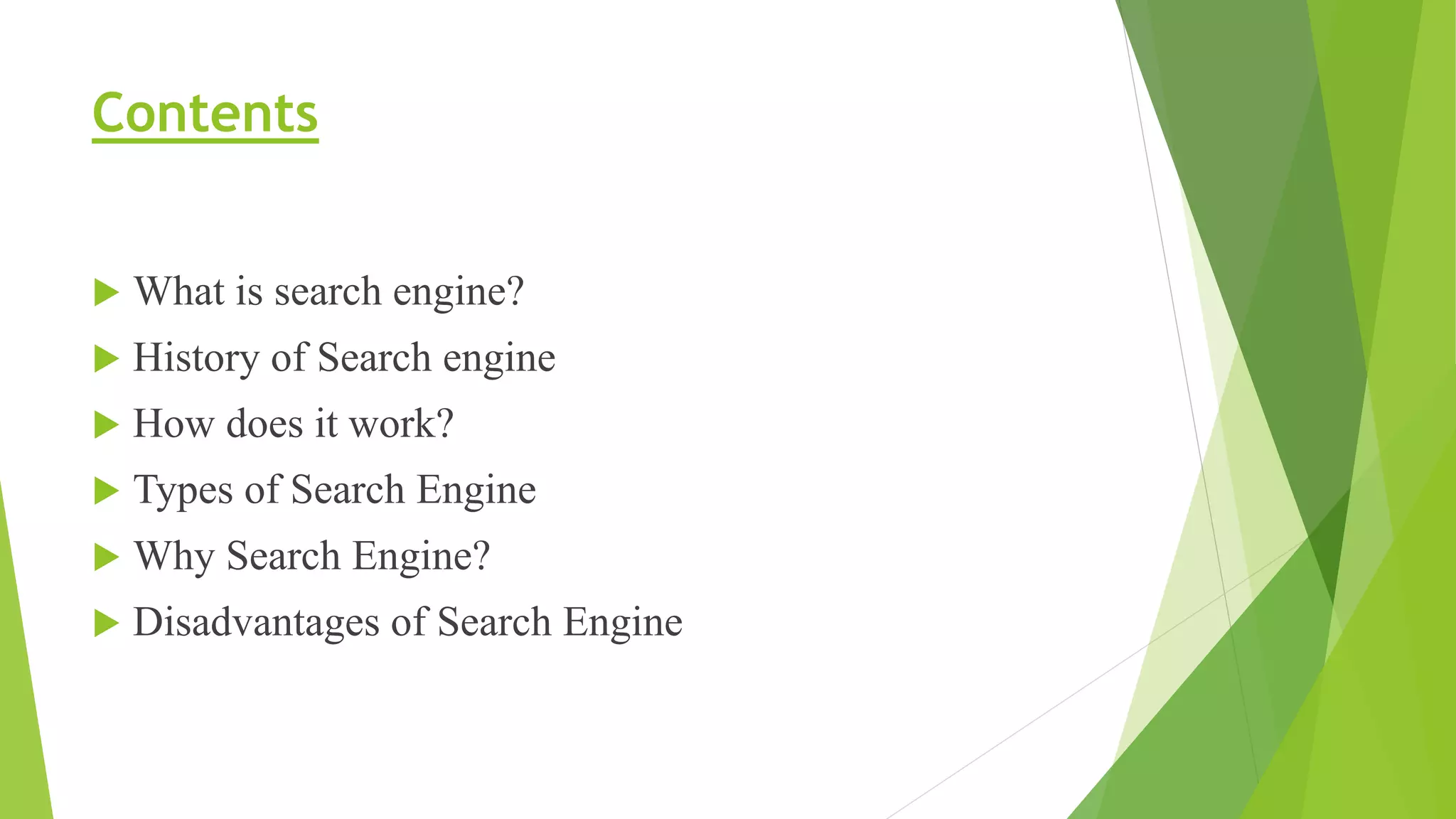 Search Engine | PPT