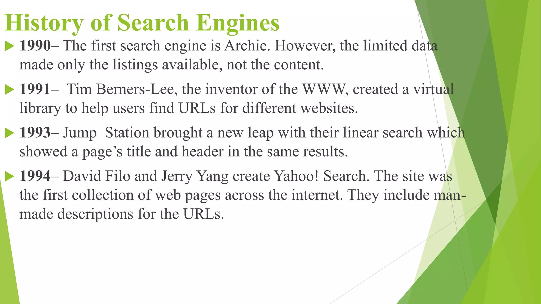 Search Engine | PPT