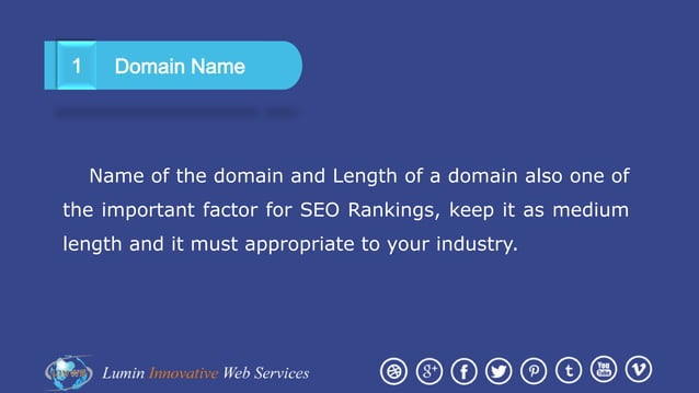 Search Engine Ranking Factors