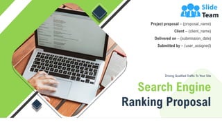 Search Engine Ranking Proposal PowerPoint Presentation Slides | PDF