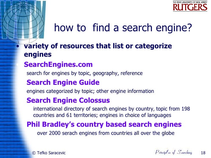 Search Engines