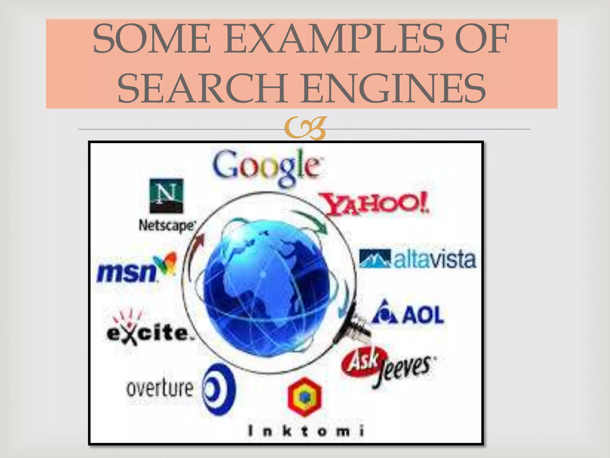 Search engines | PPTX