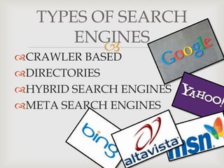 Search engines | PPTX