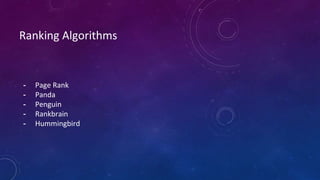 Search engines | PPTX