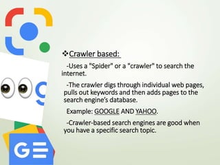SEARCH ENGINE | PPTX