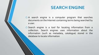 Search engines | PPT