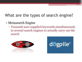 Search engines | PPTX