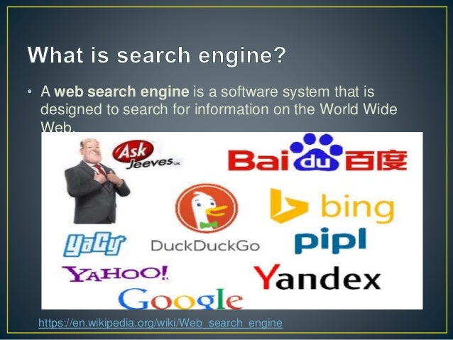 Search engines & advantage and disadvantage of intenet