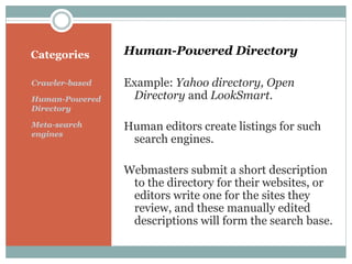 Learn the Search Engine Type and Its Functions! | PPSX