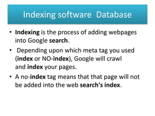 Search engine working | PPTX