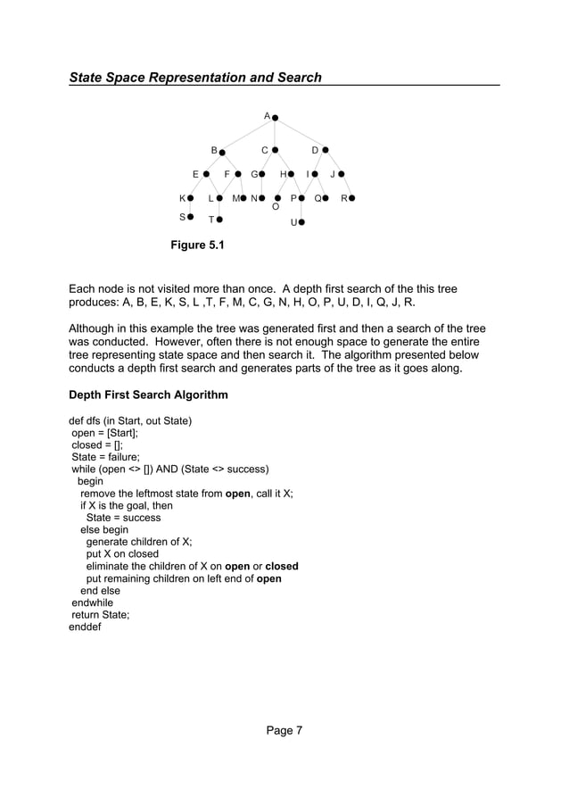 State Space Representation and Search | PDF