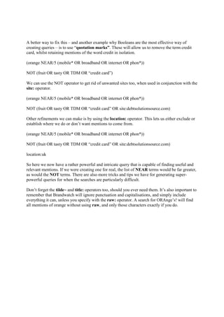 Boolean Search Example | PDF