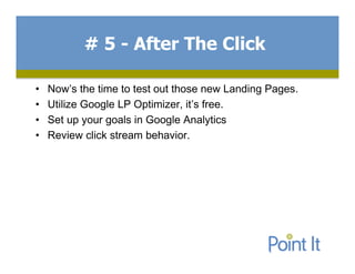 Top 5 Paid Search Strategies in a Down Economy | PDF