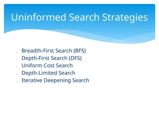 Search_in_AI_Presentation topoic best first search | PPT