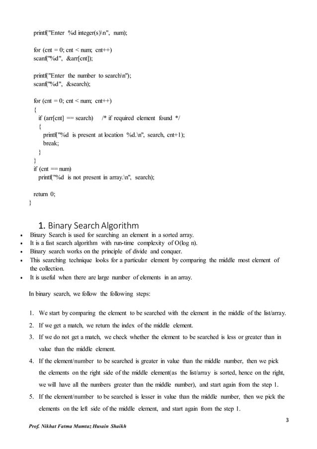 MODULE 5-Searching and-sorting | DOCX