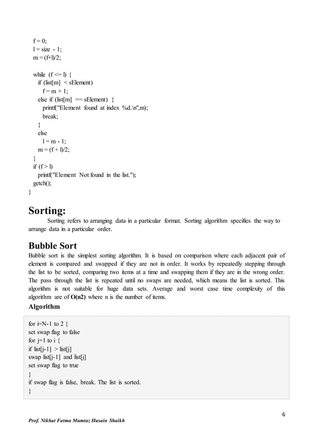 MODULE 5-Searching and-sorting | DOCX