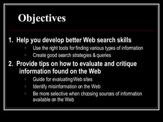 Searching the Web | PPT