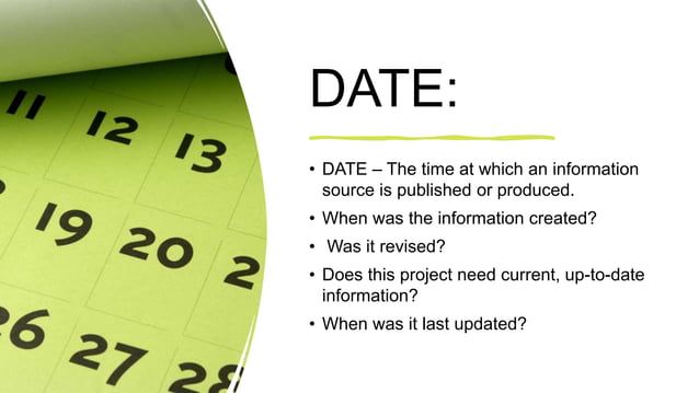 Searching and evaluating internet resources | PPTX