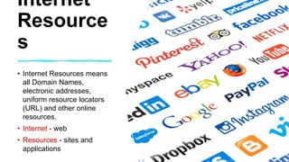 Searching and evaluating internet resources | PPTX