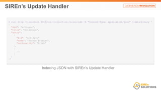 Searching and Querying Knowledge Graphs with Solr/SIREn - A Reference ...